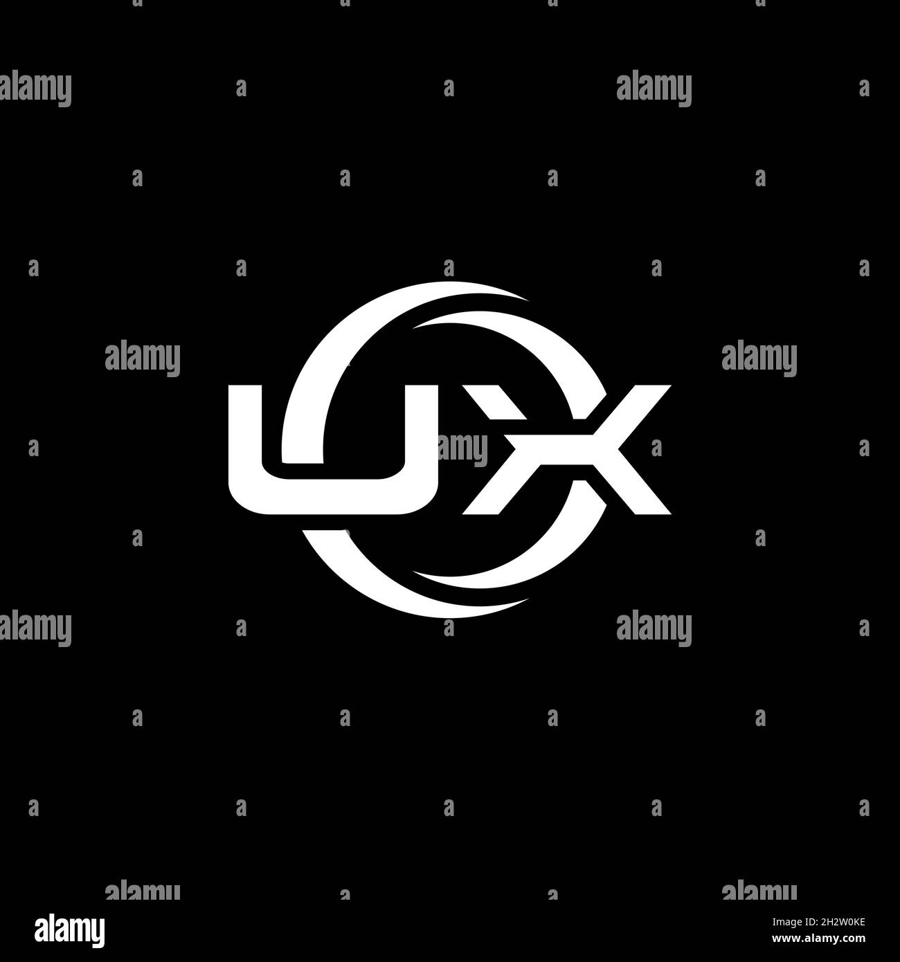 Ux logos Black and White Stock Photos & Images - Alamy