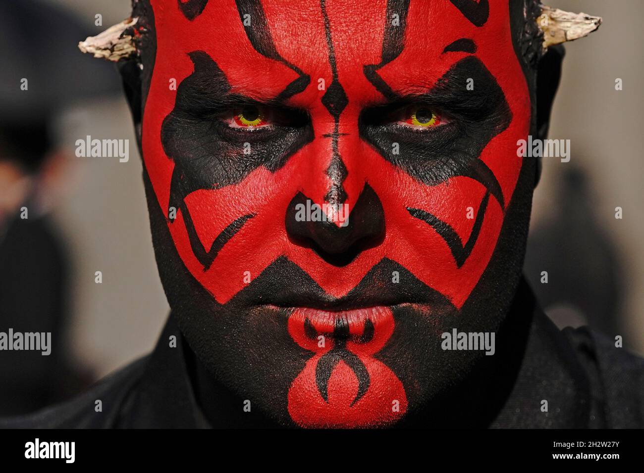 Darth Maul Face Paint
