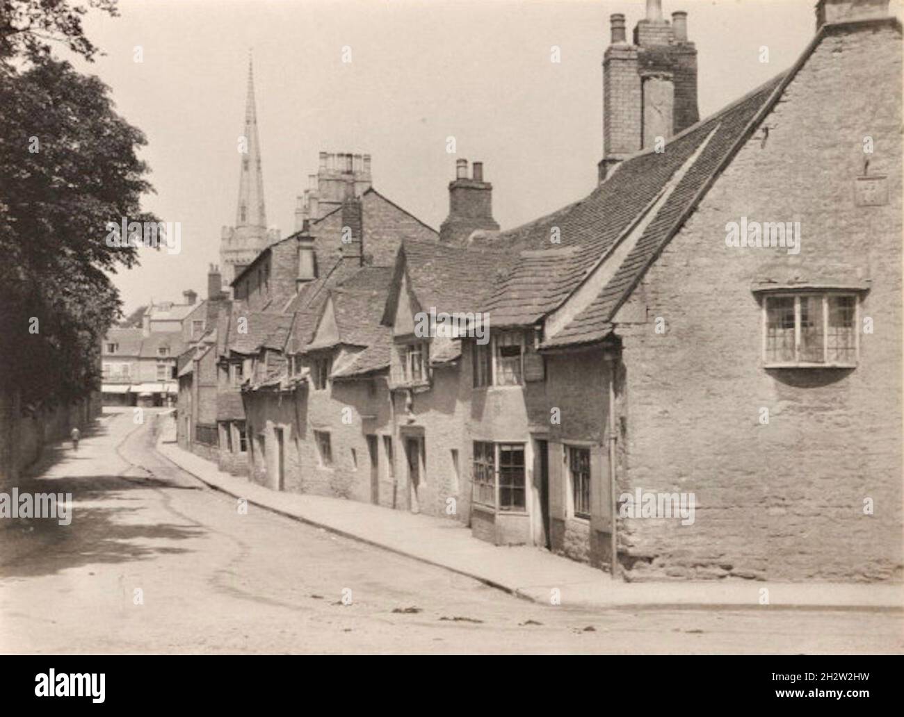 Godfrey Bingley - Photograph of old houses in Oundle, Northamptonshire ...