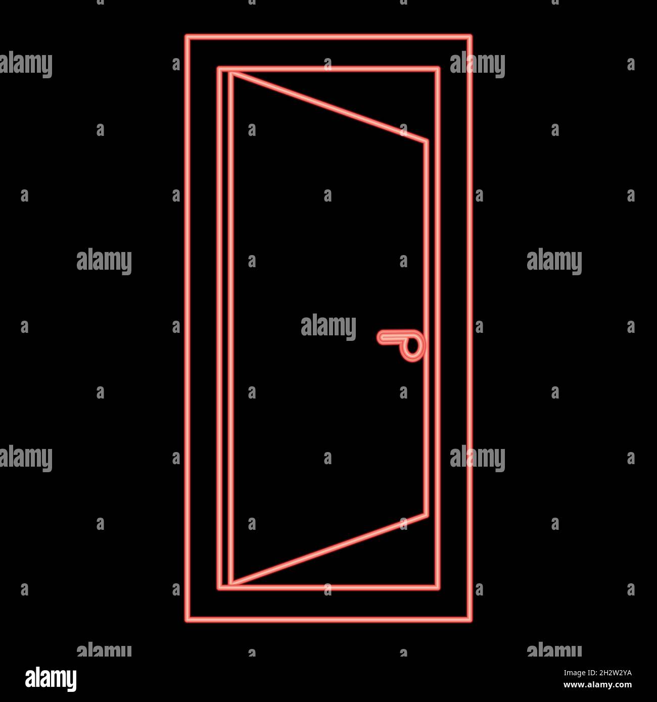 Sign entrance inside interior Stock Vector Images - Alamy