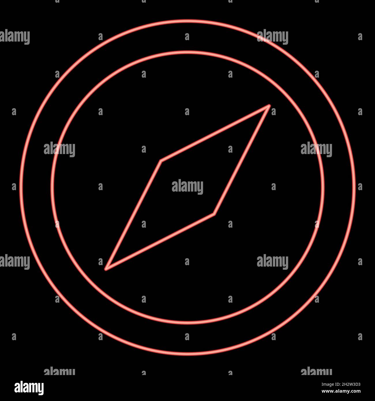 Orienteering navigation Stock Vector Images - Alamy