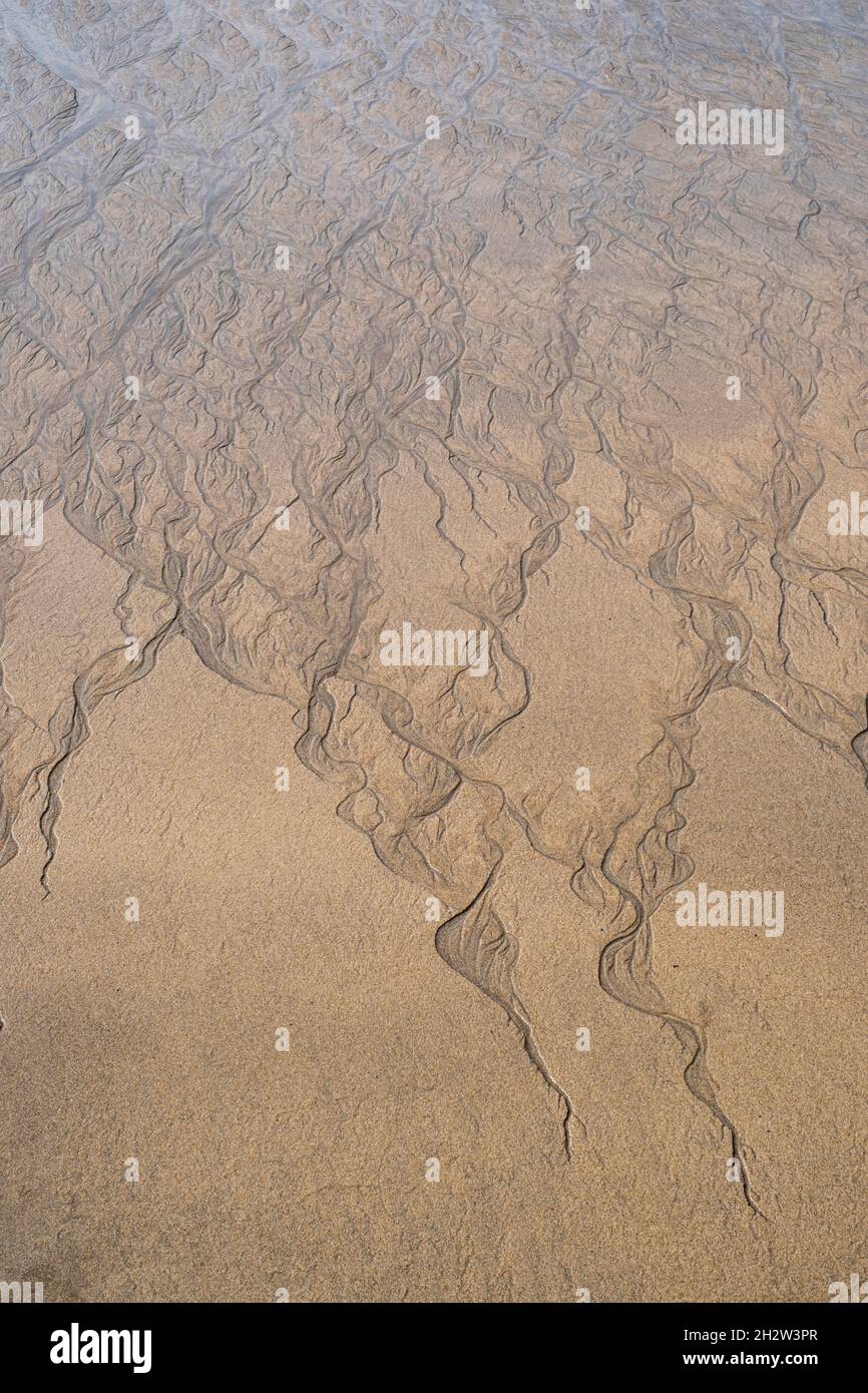 Rivulet beach sand hi-res stock photography and images - Alamy
