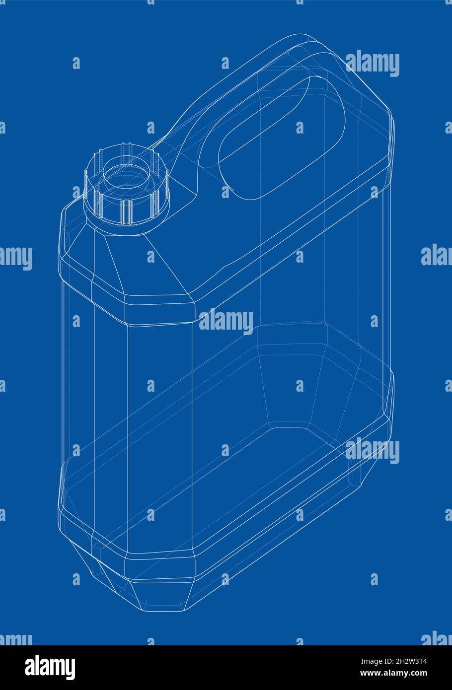 Engine oil in typical container. Vector Stock Vector Image & Art - Alamy