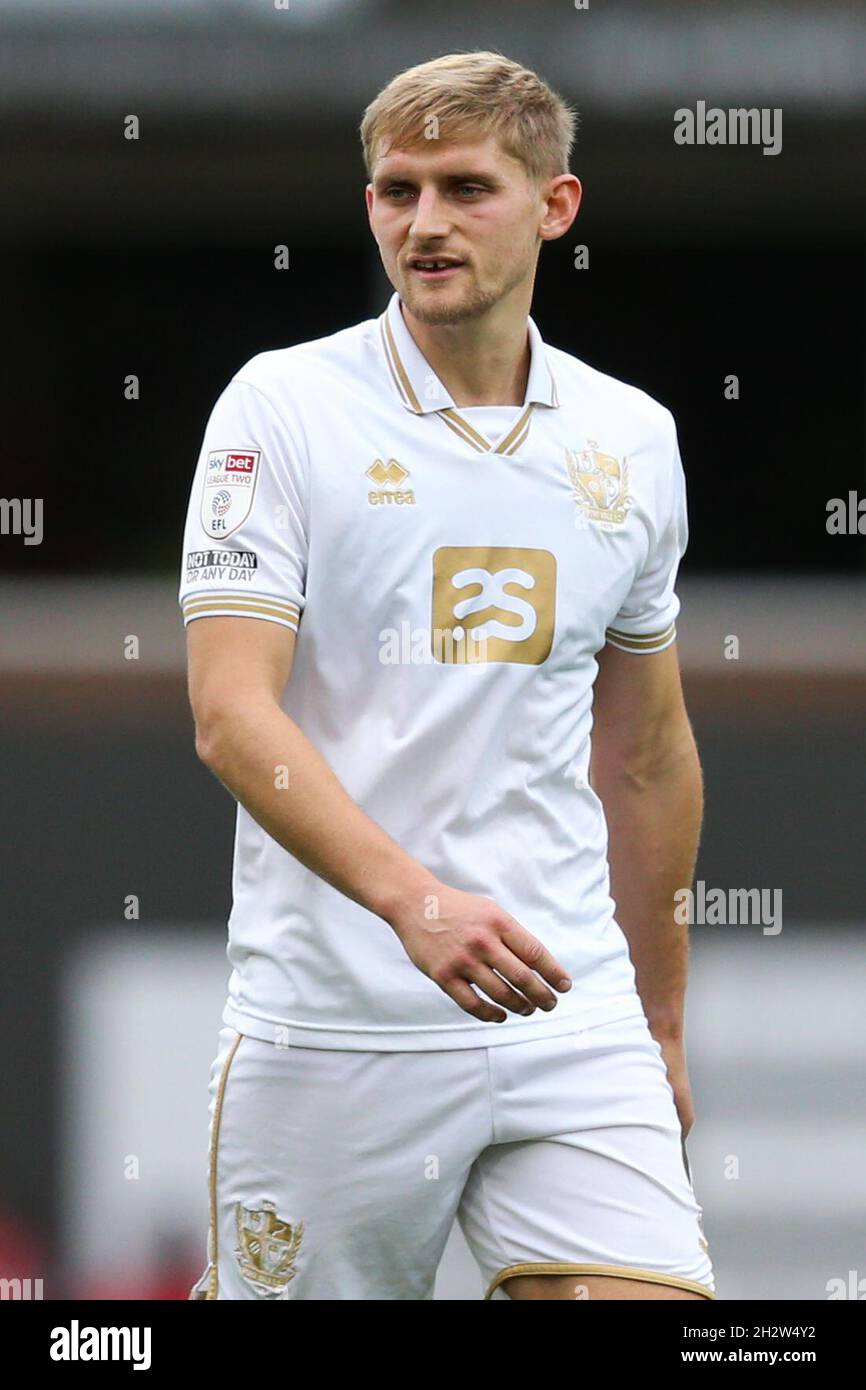 Port Vale's Nathan Smith during the Sky Bet League Two match at Vale ...