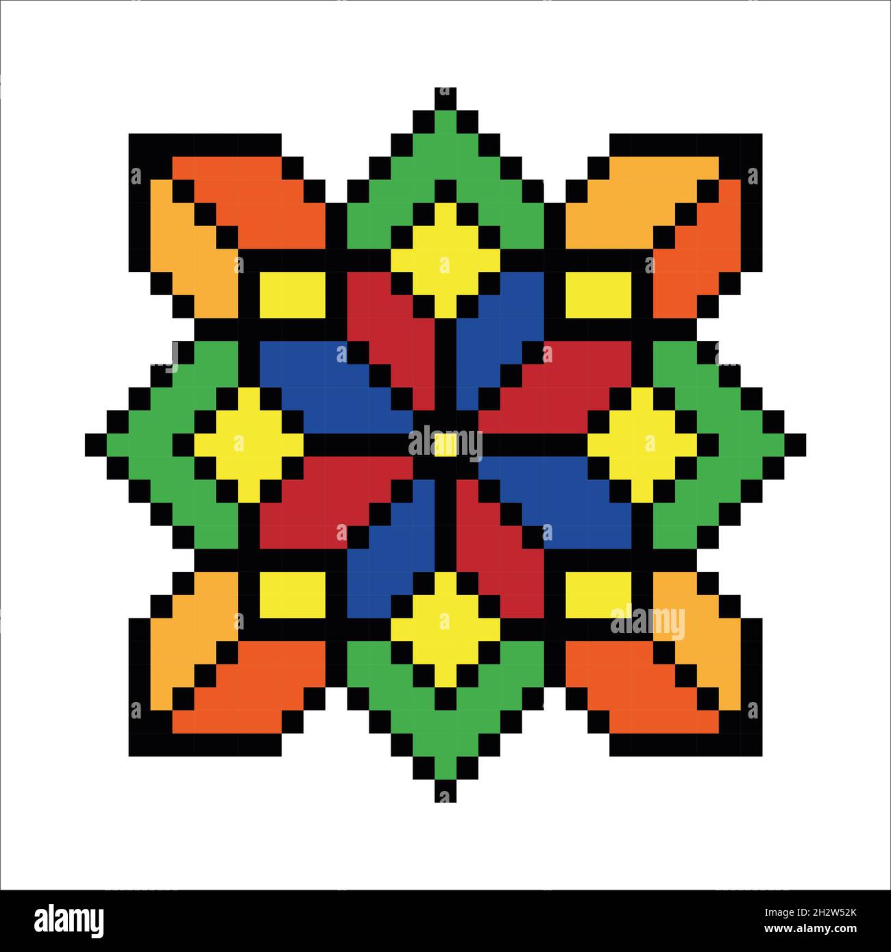 Pixel geometry hi-res stock photography and images - Alamy