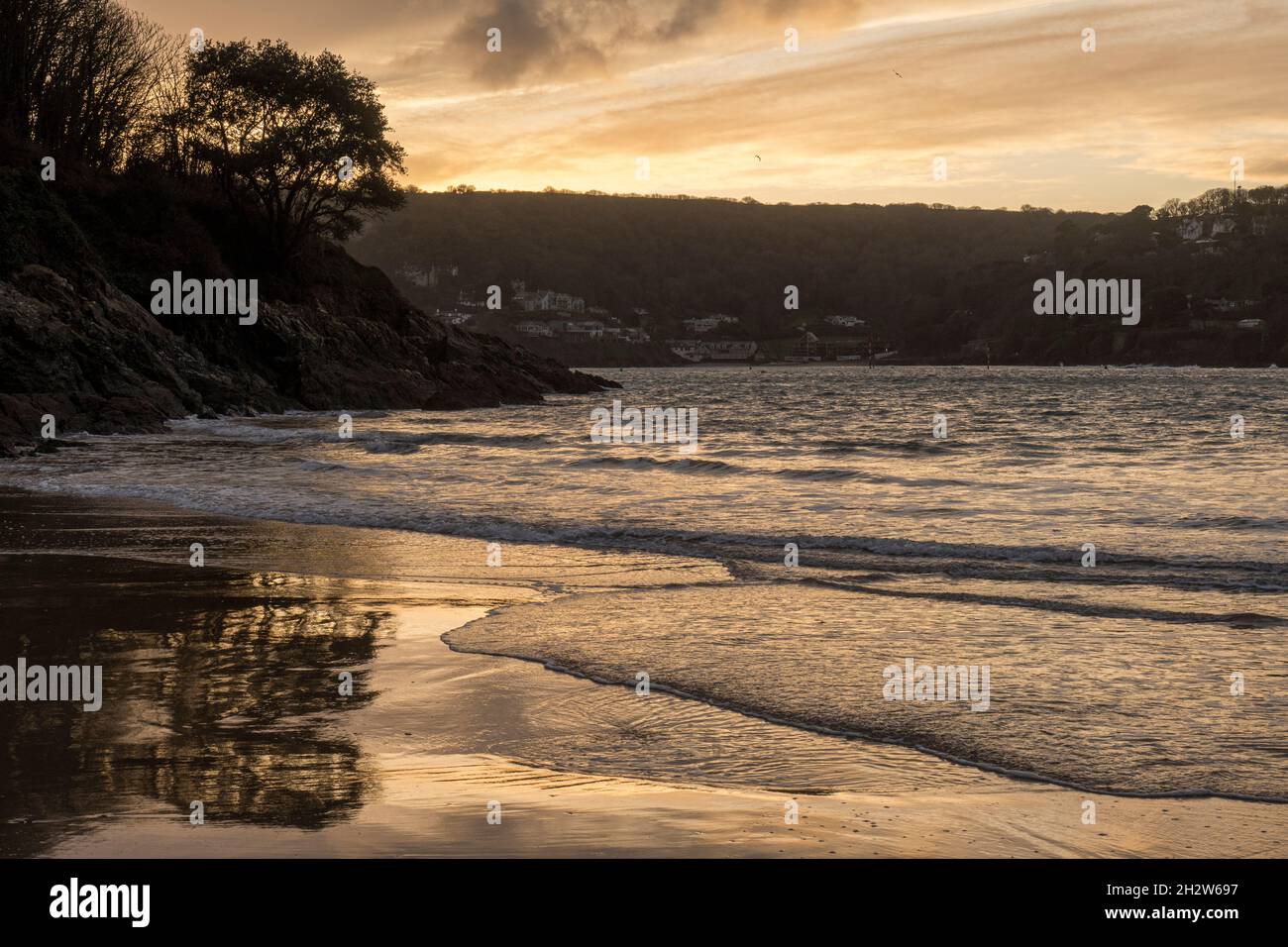 Mill Bay beach near Salcombe, South Devon Stock Photo - Alamy