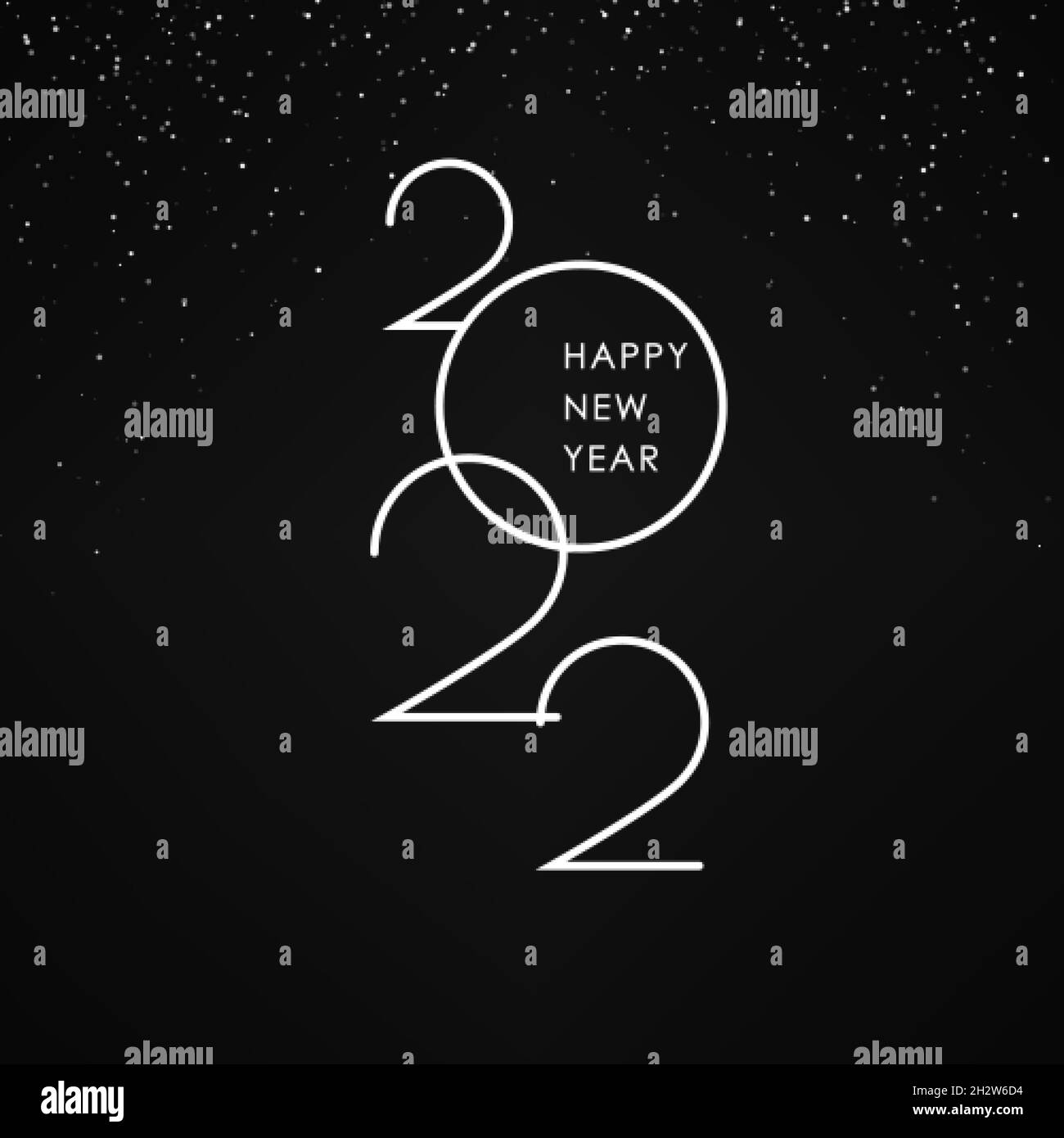 Year text on black Black and White Stock Photos & Images - Alamy