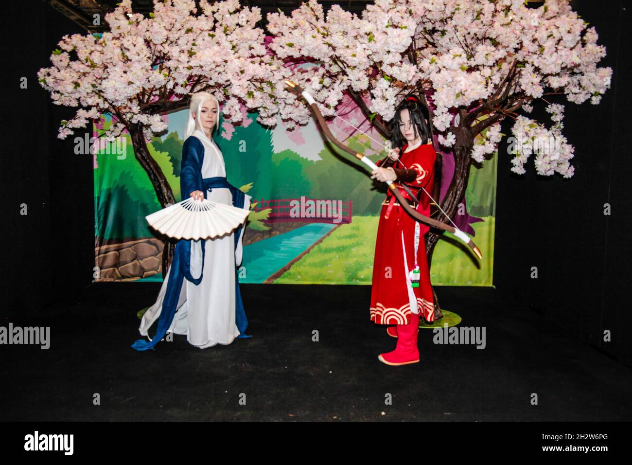 London UK 24 October 2021 The Colorful characters of Anime ,Manga, Film ...