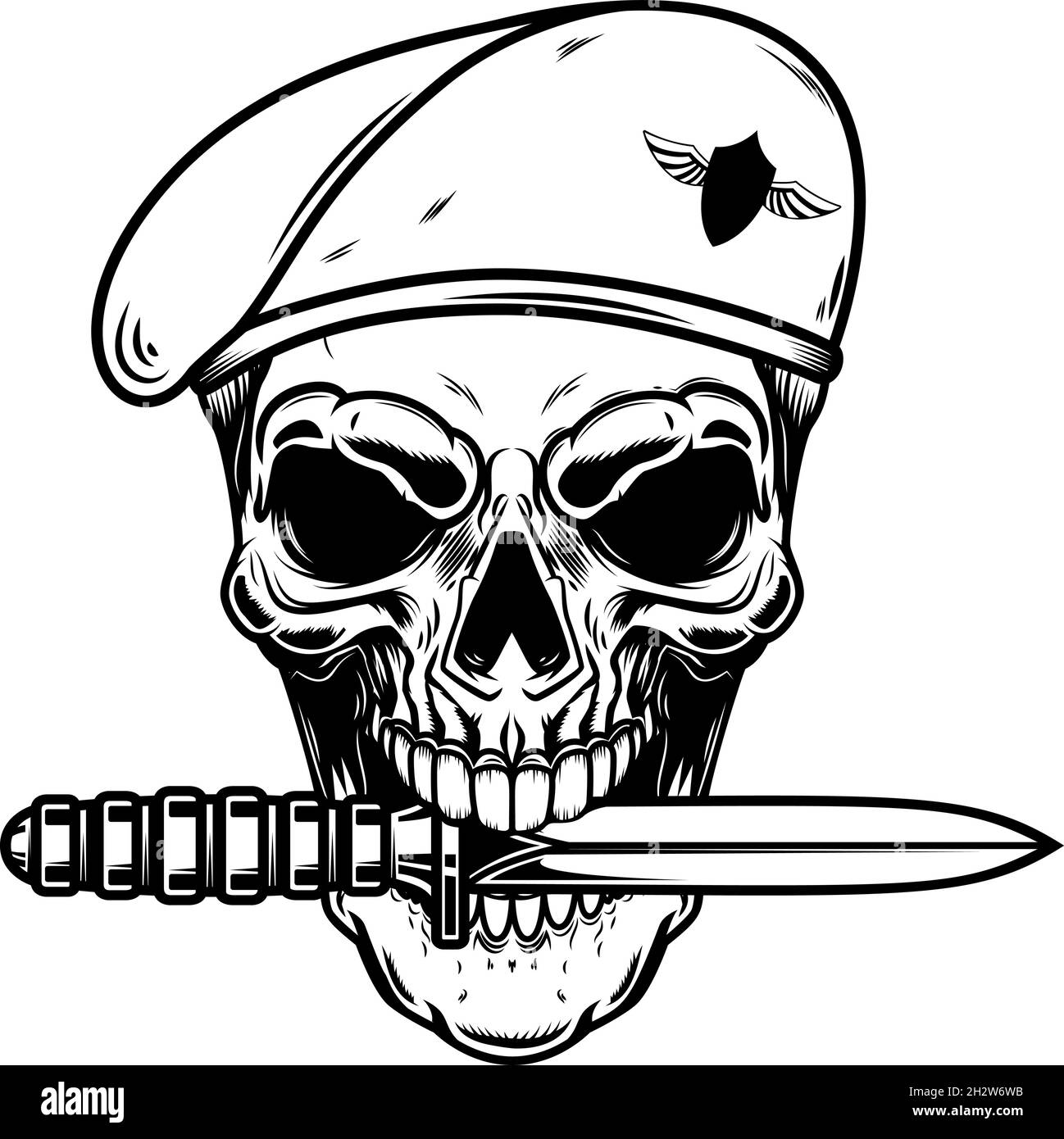 Commando paratrooper Black and White Stock Photos & Images - Alamy