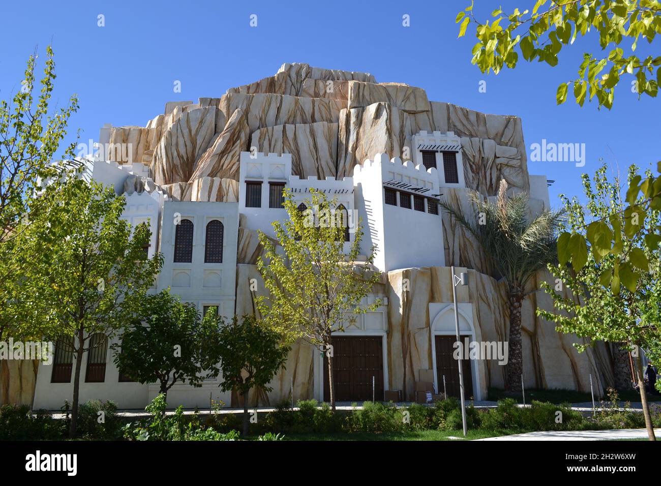 Traditional Omani Architecture of Pavilion Represented as an Ancient ...
