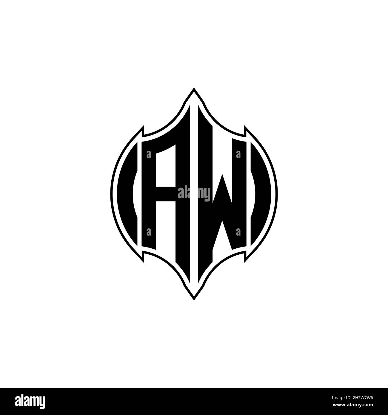 Logo monogram initial geometric shape style design. Esports logo, brand ...