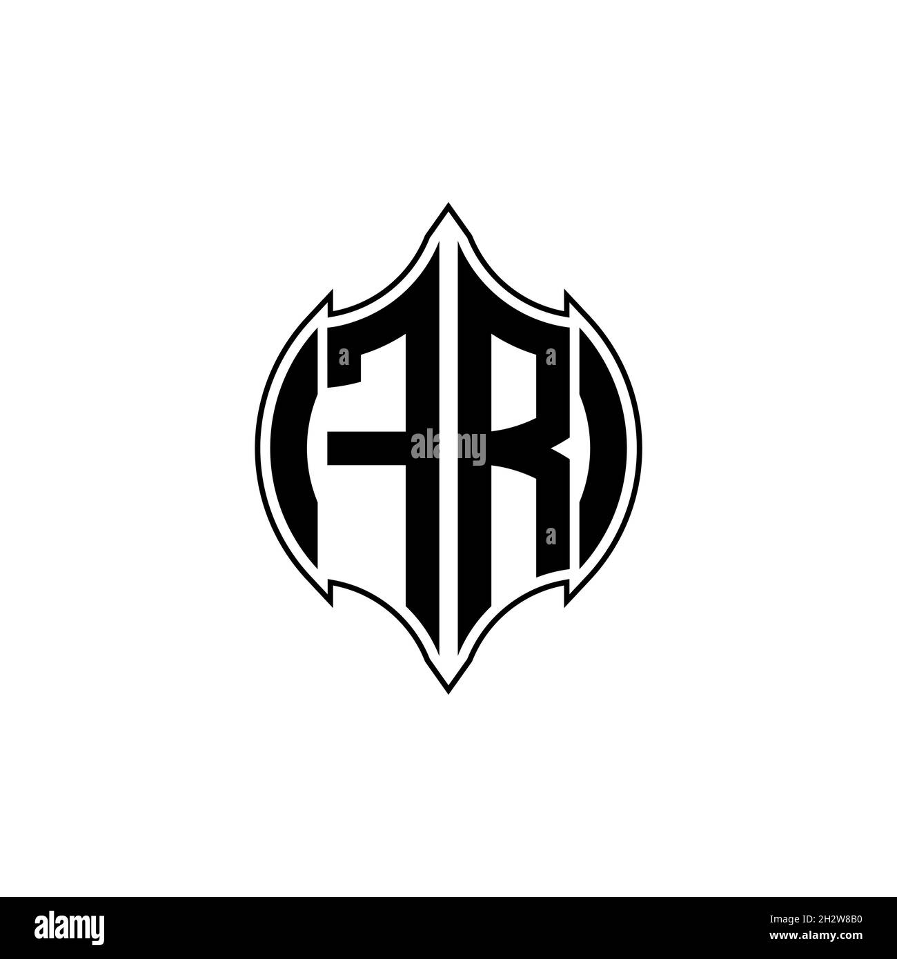 Logo monogram initial geometric shape style design. Esports logo, brand ...