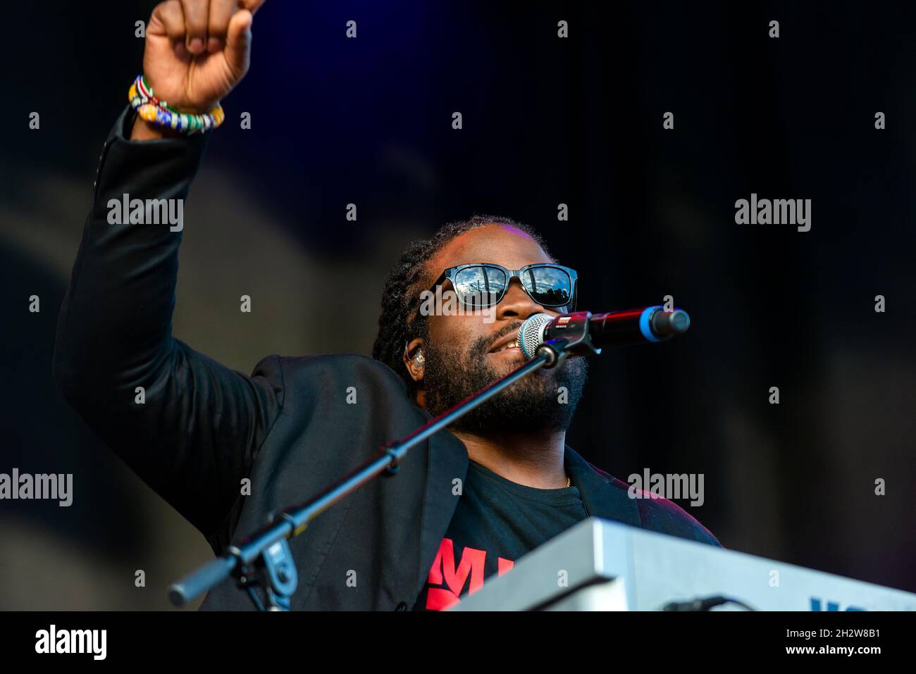 Stockholm Sweden 7 July 2016 Band Member Of The Jamaican Reggae