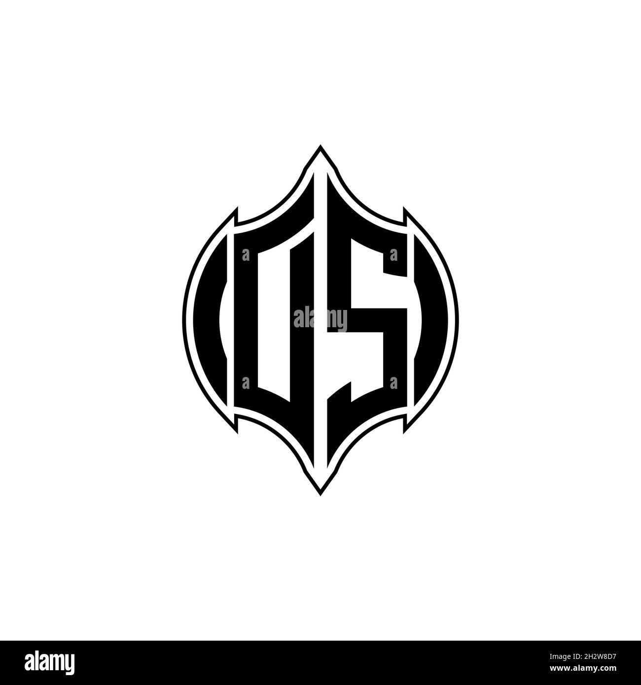 Logo monogram initial geometric shape style design. Esports logo, brand ...