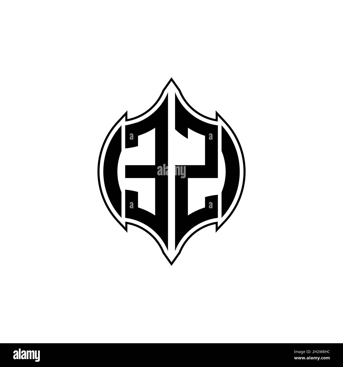 Logo monogram initial geometric shape style design. Esports logo, brand ...