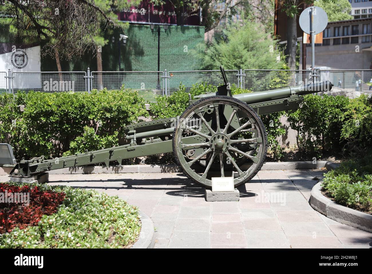 Cannon in War of Independence Museum in Ankara City, Turkey Stock Photo ...