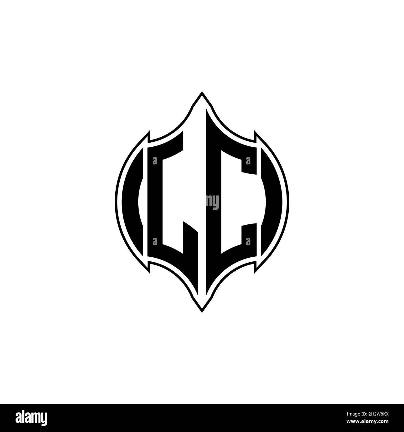 Logo monogram initial geometric shape style design. Esports logo, brand ...