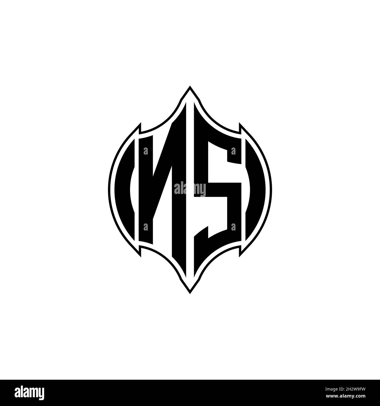 Logo monogram initial geometric shape style design. Esports logo, brand ...