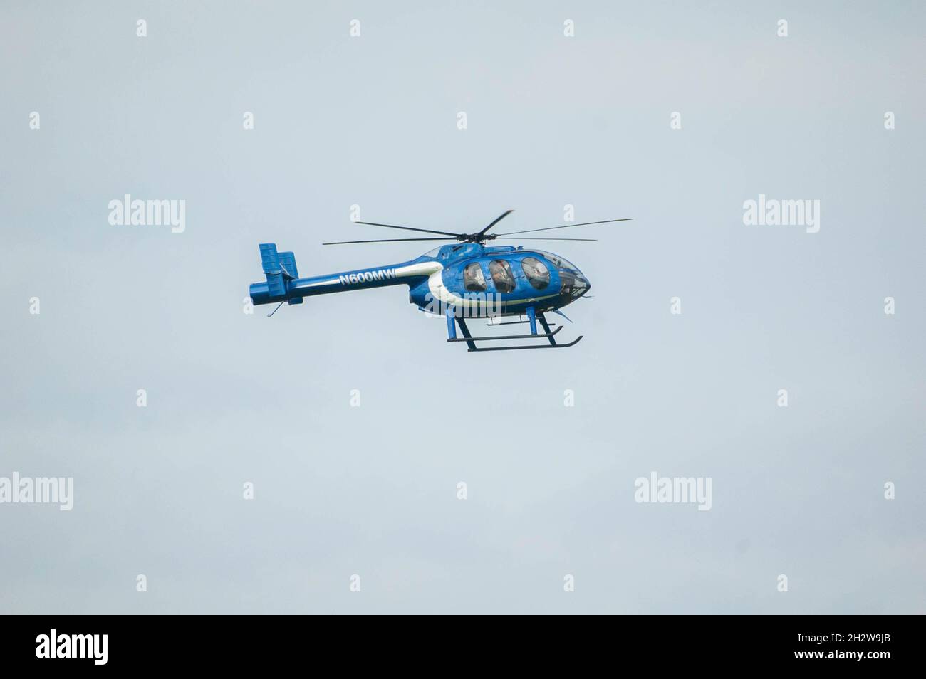 ELSTREE, LONDON, ENGLAND- 17 October 2021: McDonnell Douglas 600N ...