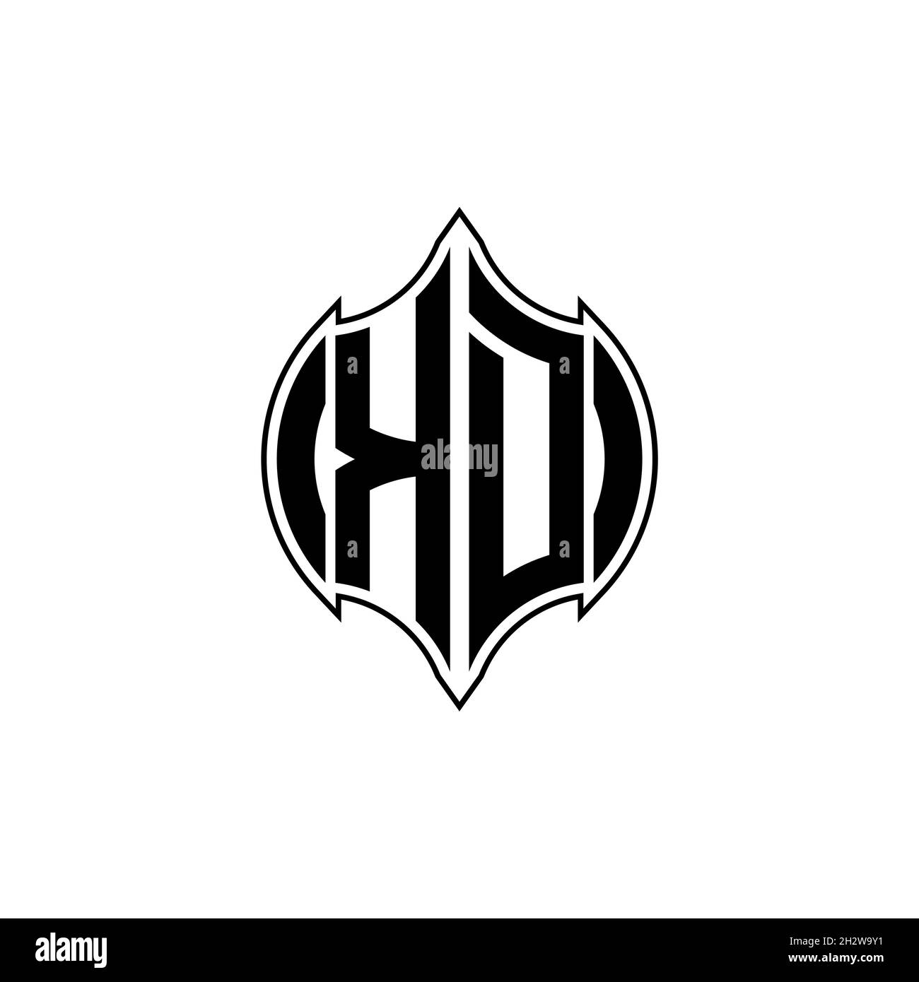 Logo monogram initial geometric shape style design. Esports logo, brand ...