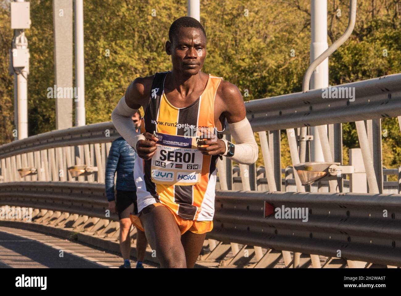 Venice, Venice, Italy, October 24, 2021, Seroi Anderson Saitoti during ...