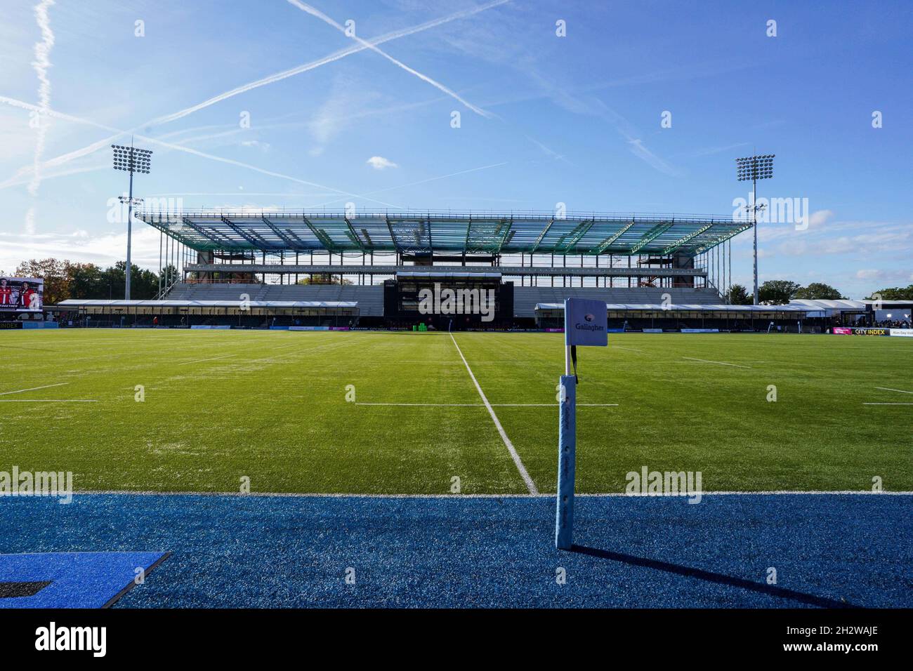 Ground View of the new stadium at the StoneX ground in London, United ...