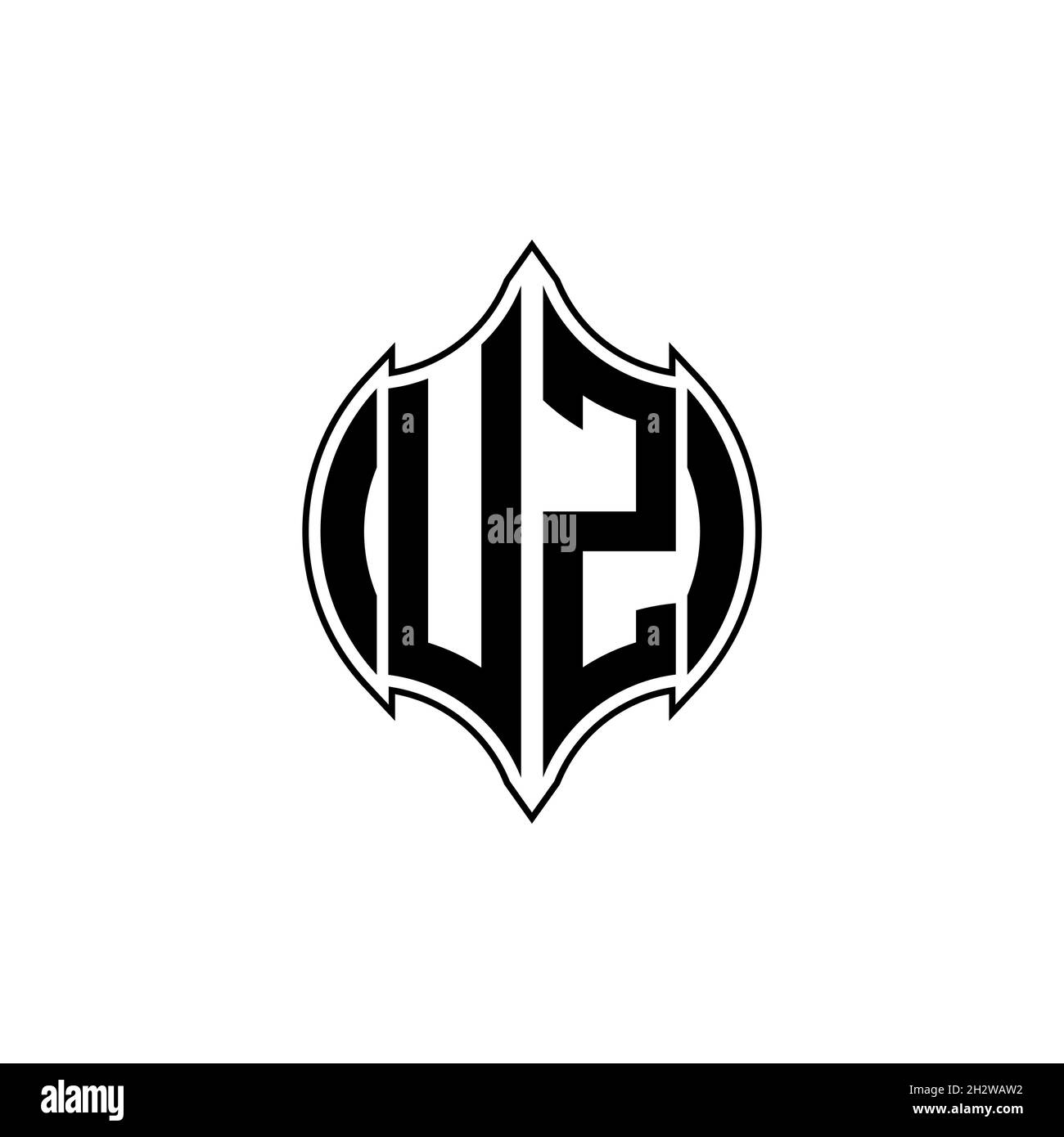 Logo monogram initial geometric shape style design. Esports logo, brand logo, initial logo ...