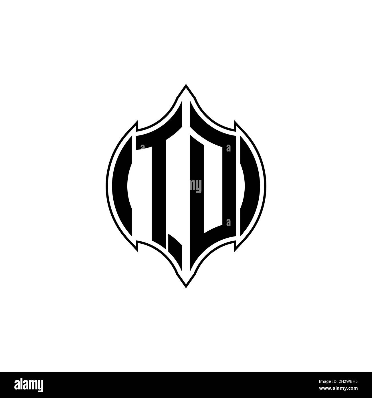 Logo monogram initial geometric shape style design. Esports logo, brand ...