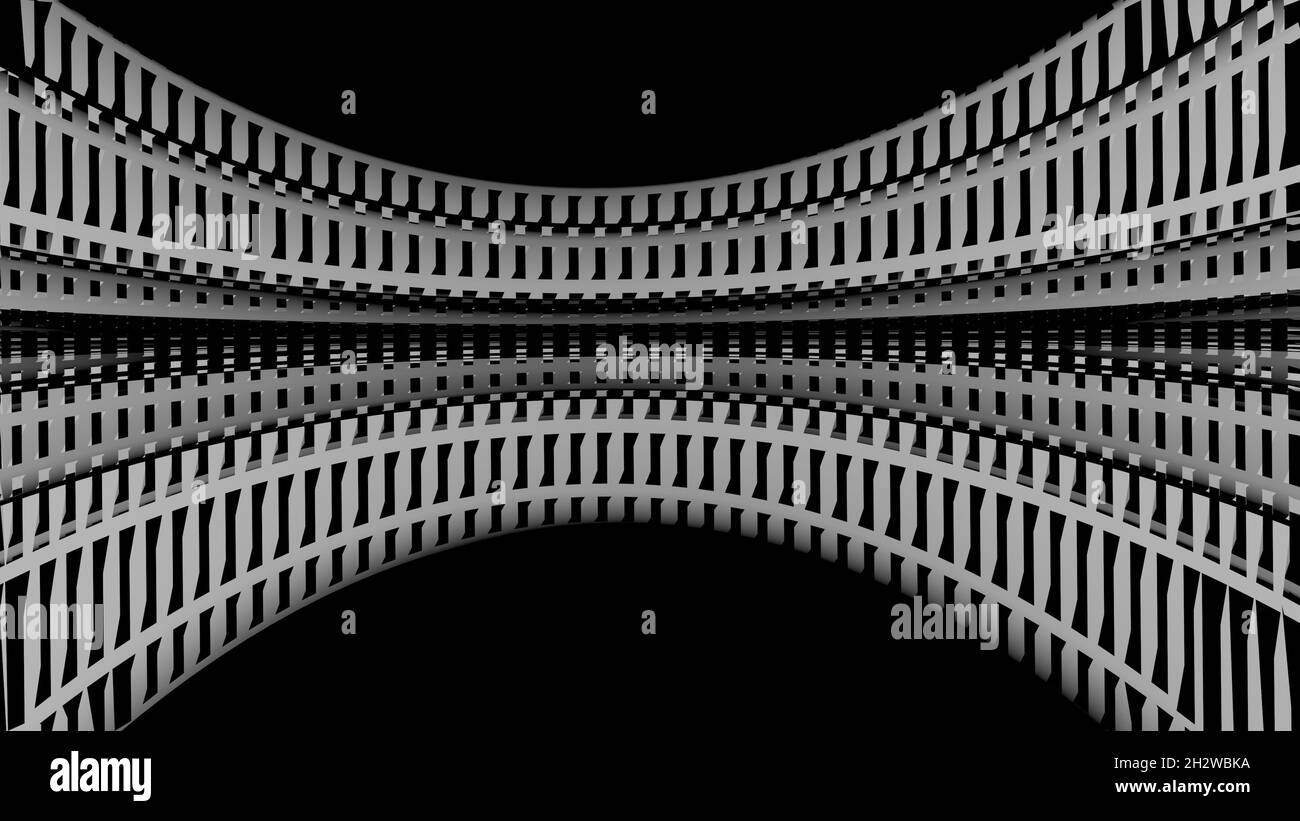 raster pattern with symmetrical elements . Modern stylish abstract ...