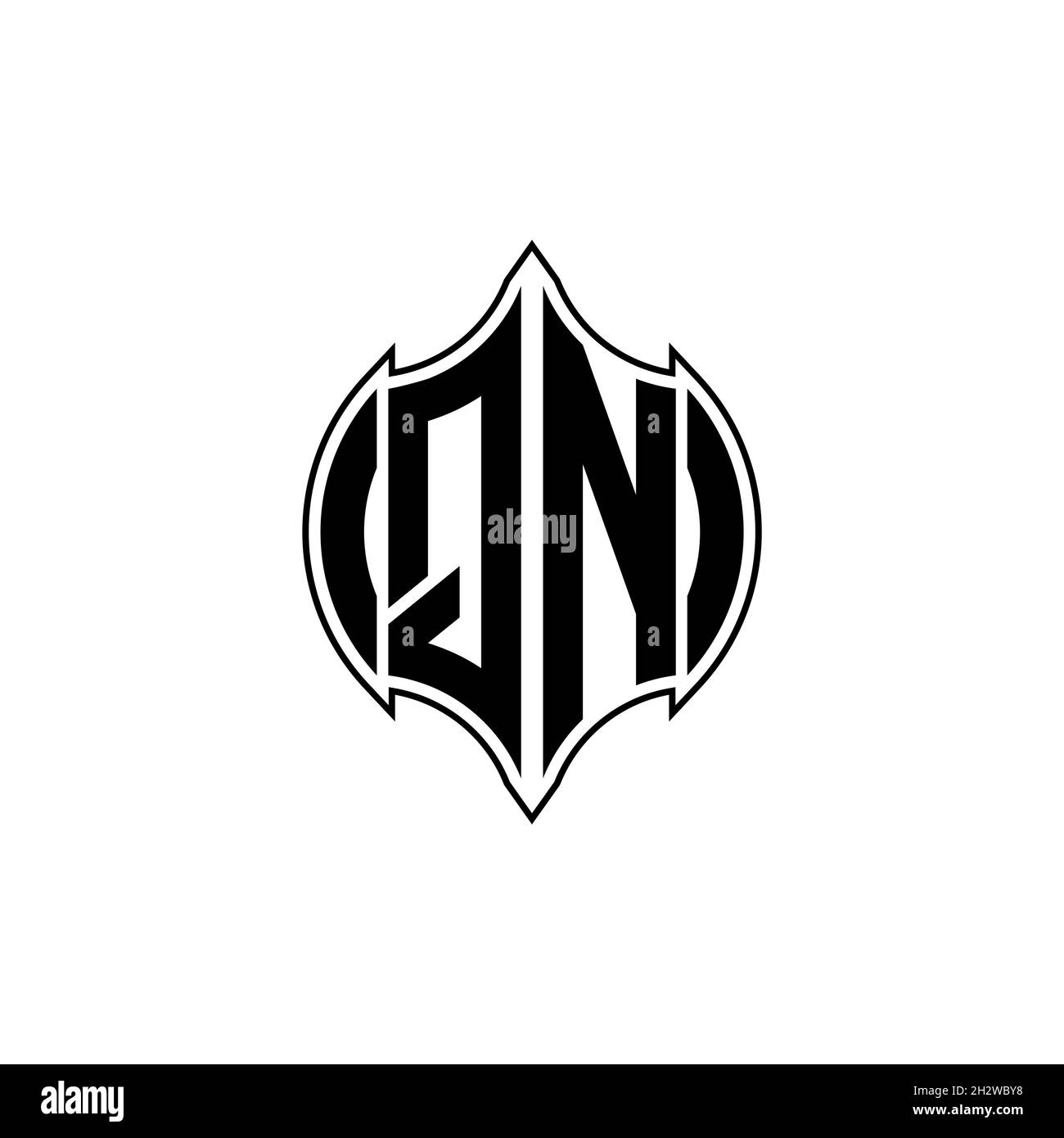 Logo monogram initial geometric shape style design. Esports logo, brand ...
