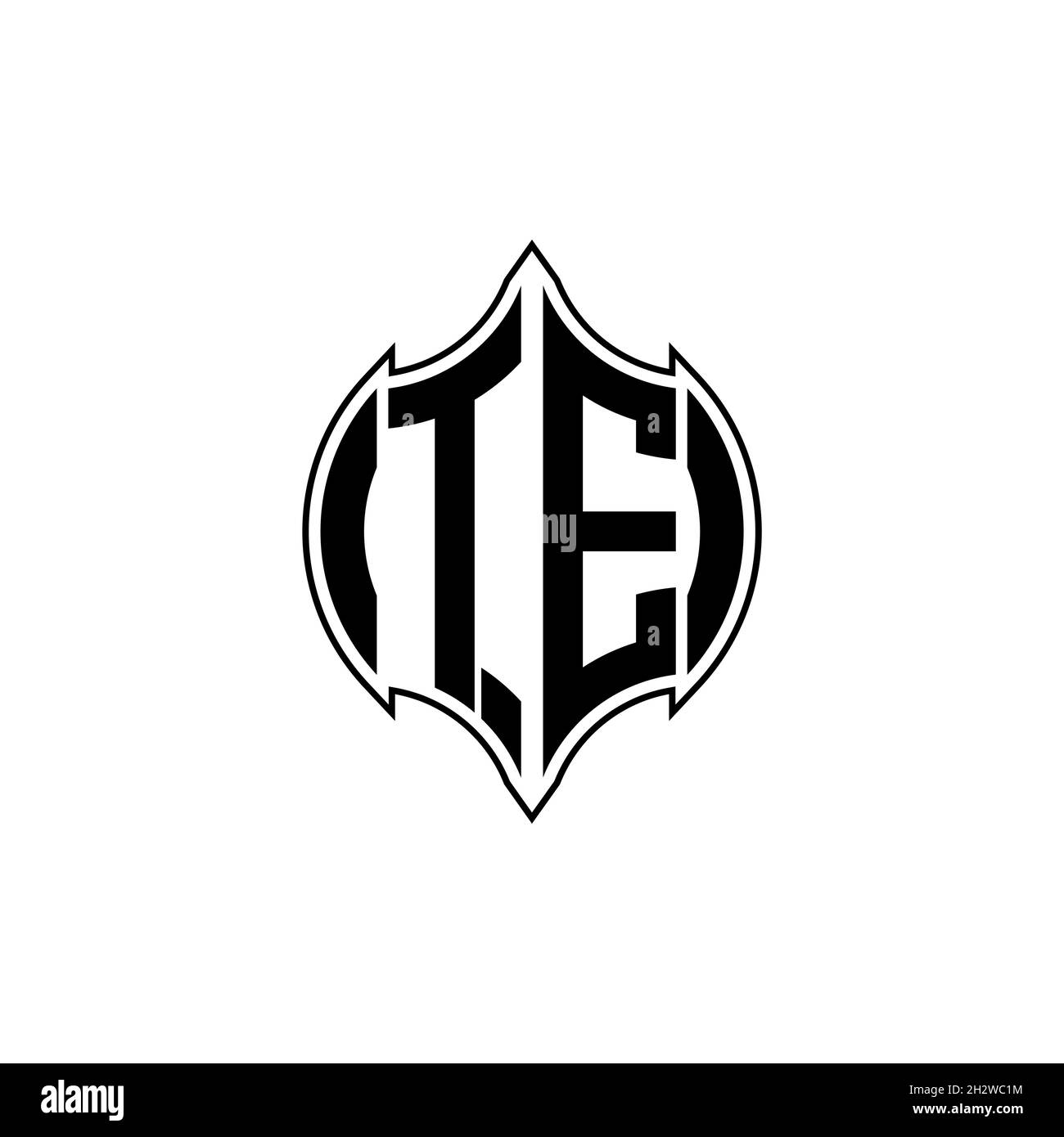 Logo monogram initial geometric shape style design. Esports logo, brand ...