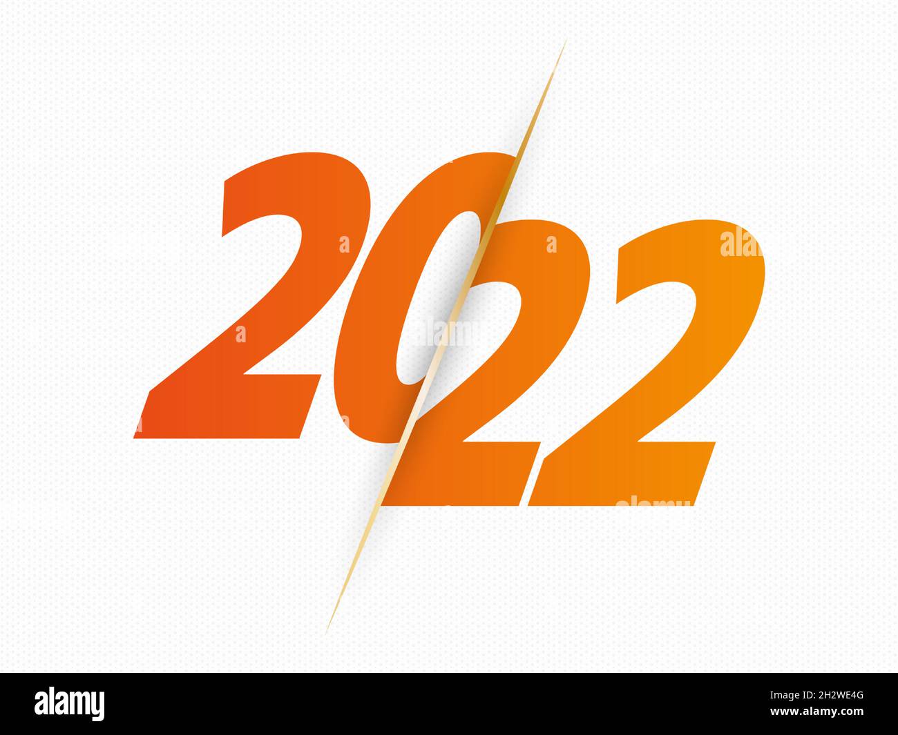 2022 sign for new year. Vector illustration Stock Vector Image & Art ...
