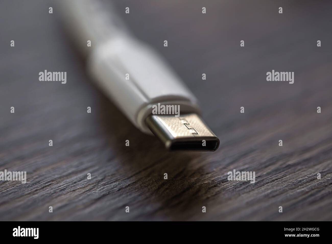 Close up of charging connector Type C Stock Photo - Alamy