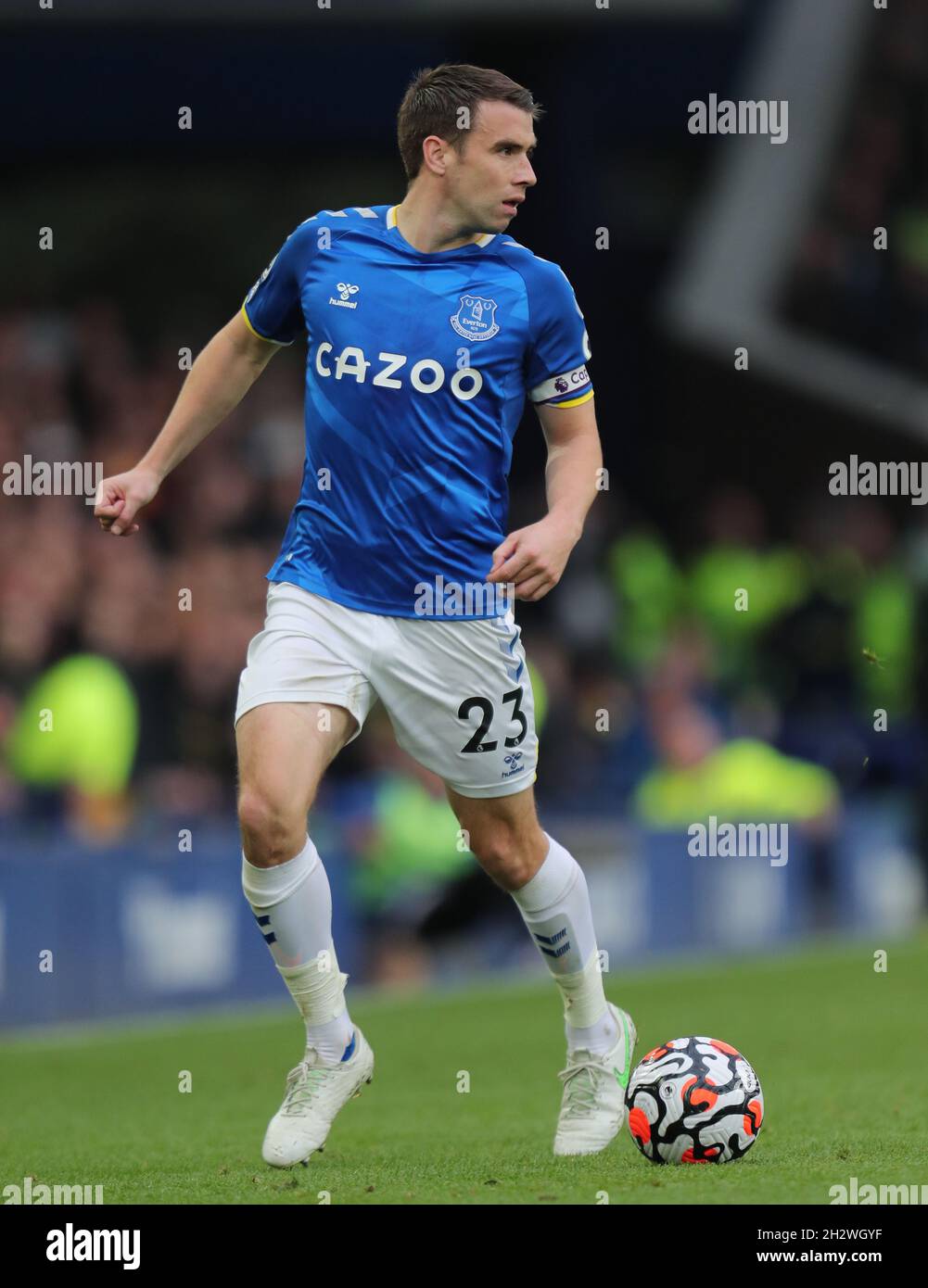 SEAMUS COLEMAN, EVERTON FC, 2021 Stock Photo - Alamy
