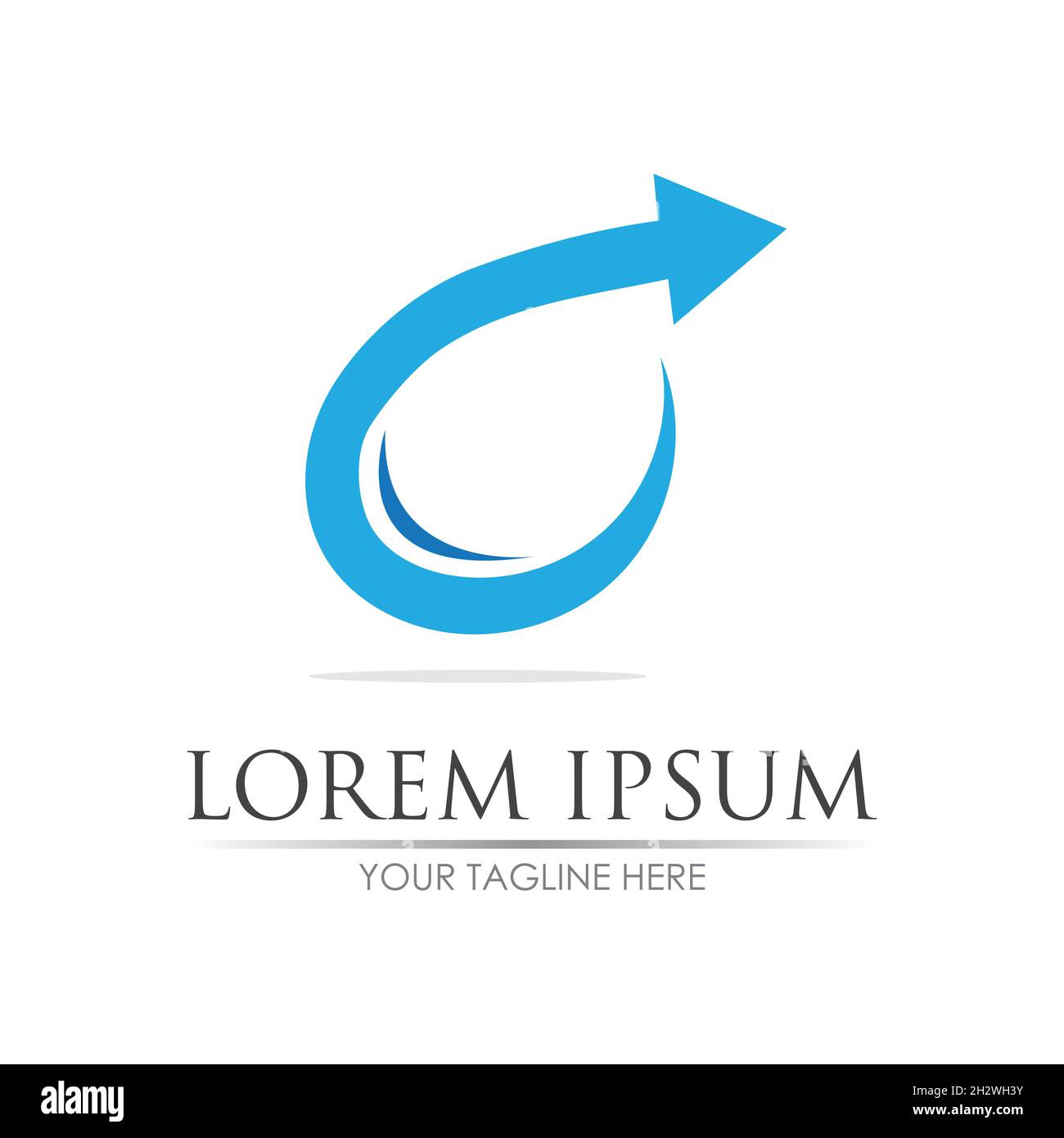 arrow logo and symbol illustration design template Stock Vector Image ...