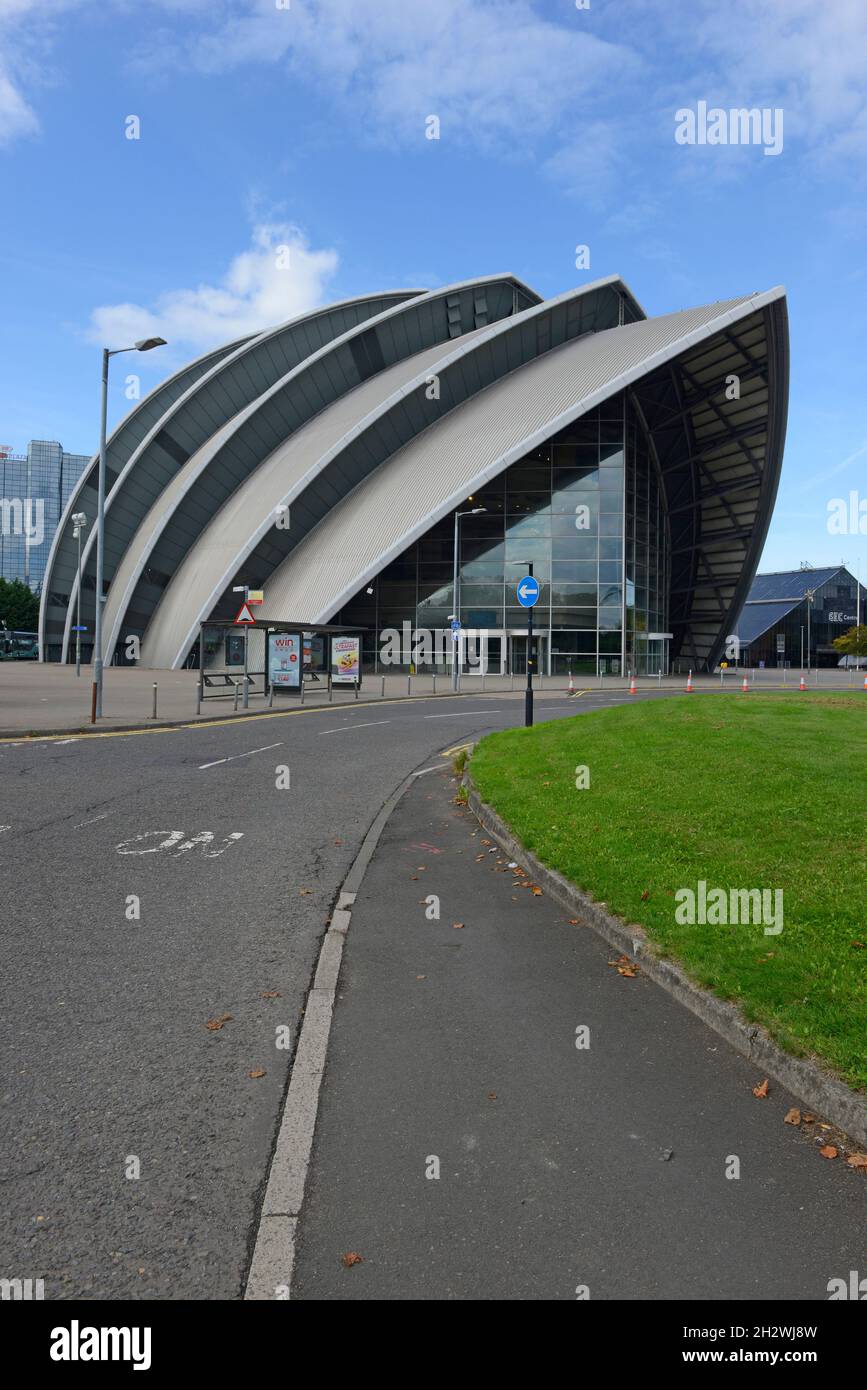 The armadillo at the Scottish Event Camus in Glasgow, Scotland, is a ...