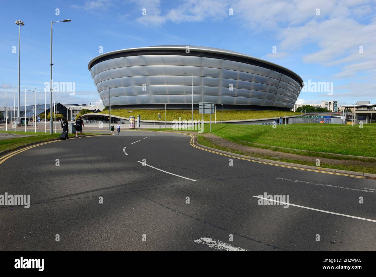 The OVO Hydro at the Scottish Event Camus in Glasgow, Scotland, is a ...