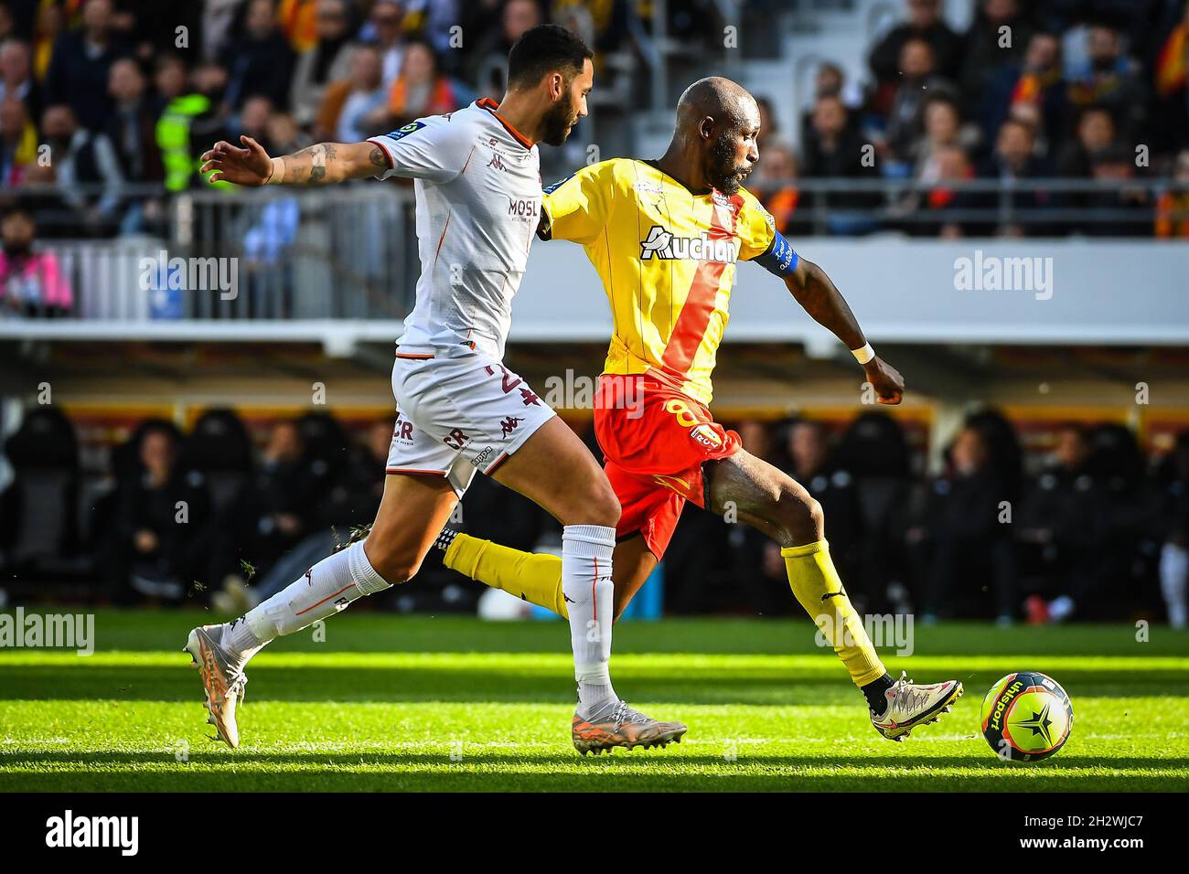 Seko FOFANA of Lens during the French championship Ligue 1 football match between RC Lens and FC ...