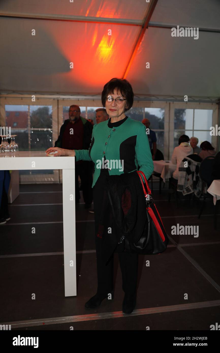 Ingrid Raack bei der Show zur Einweihung des Achim-Mentzel-Weg im ...