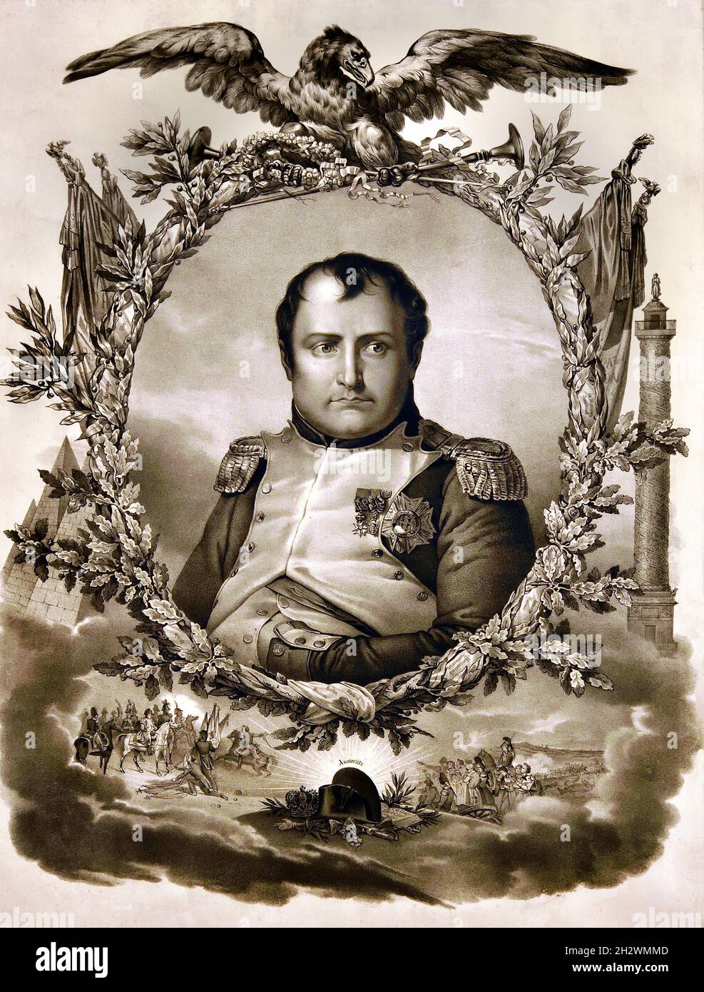 Napoleon Victorious, Napoleon Bonaparte, (1769–1821), Napoleon I ...