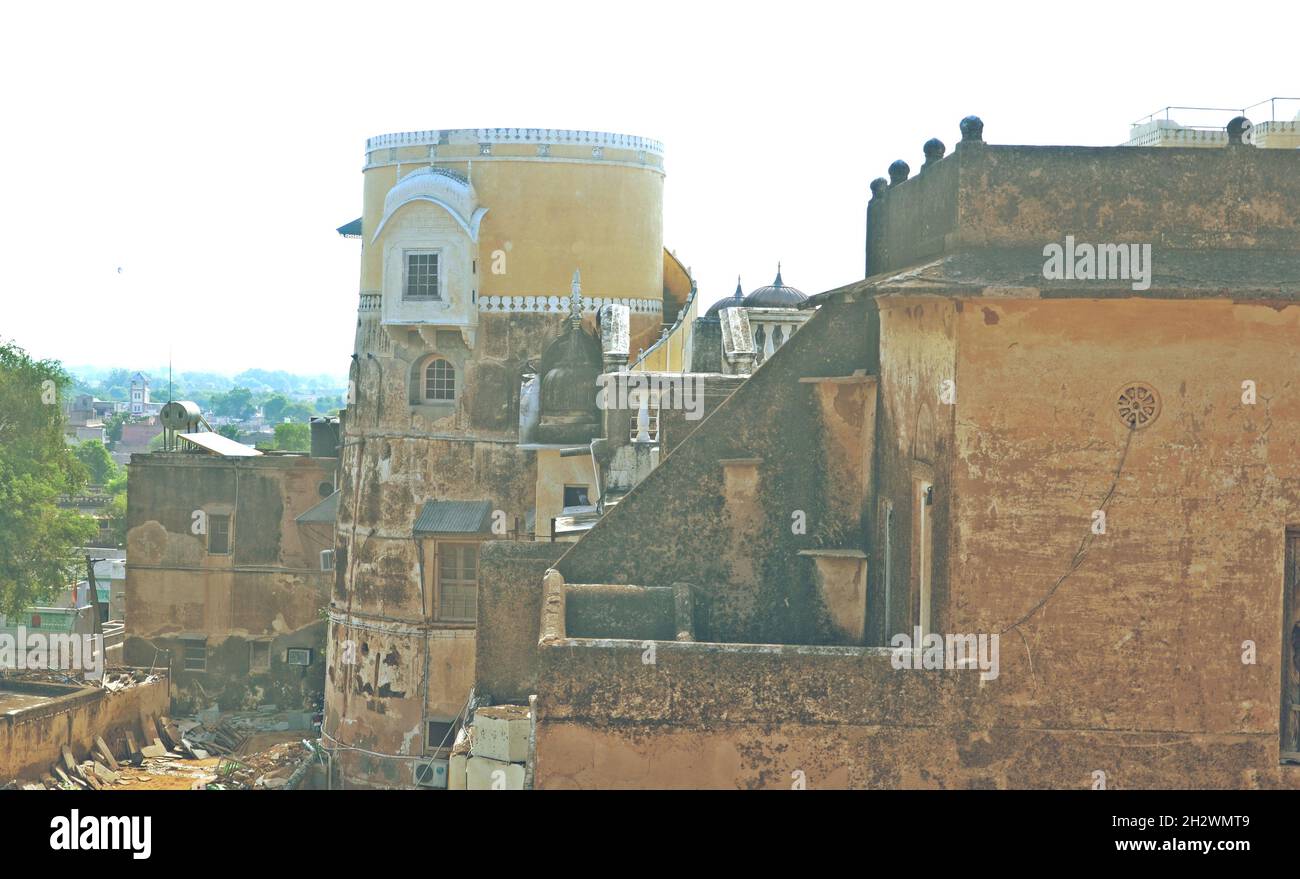 old artistic mansion ( haweli ) of mandawa city ,rajasthan,india Stock ...