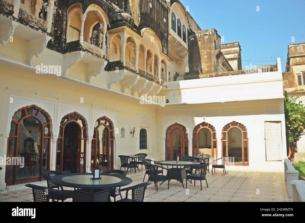 old artistic mansion ( haweli ) of mandawa city ,rajasthan,india Stock ...