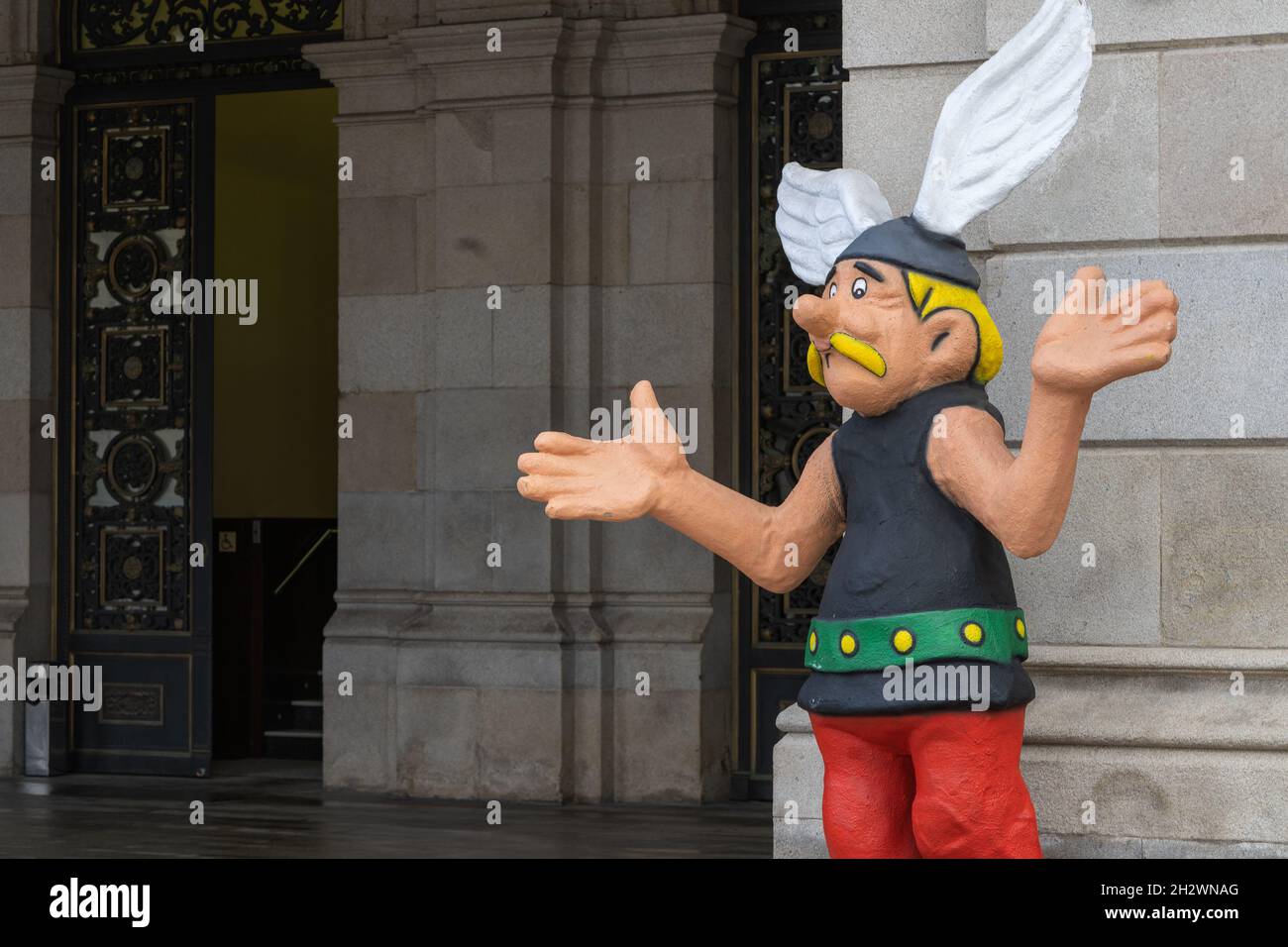 Obelix cartoon hi-res stock photography and images - Alamy