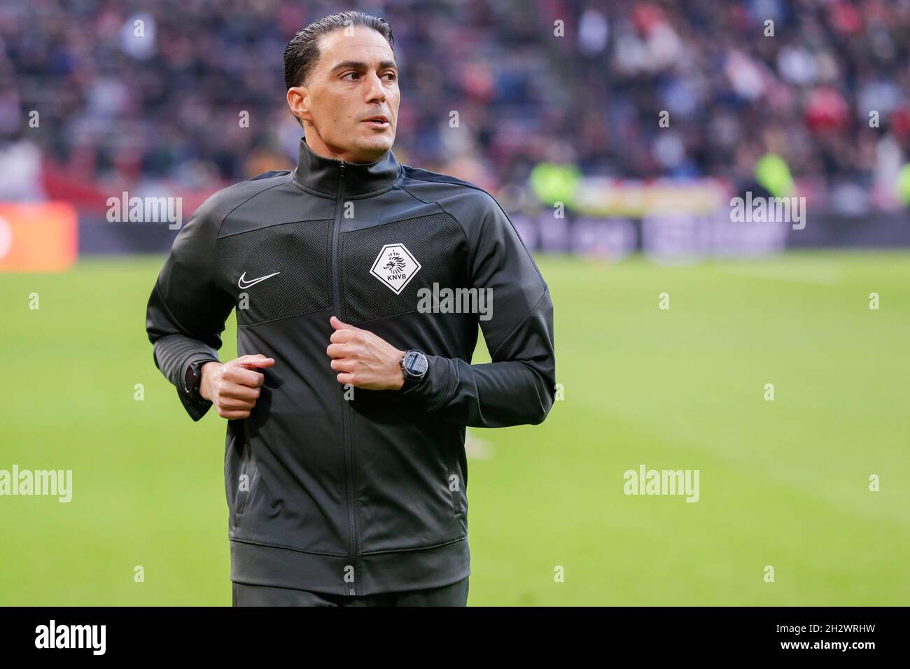 AMSTERDAM, NETHERLANDS - OCTOBER 24: Referee Serdar Gozubuyuk during ...