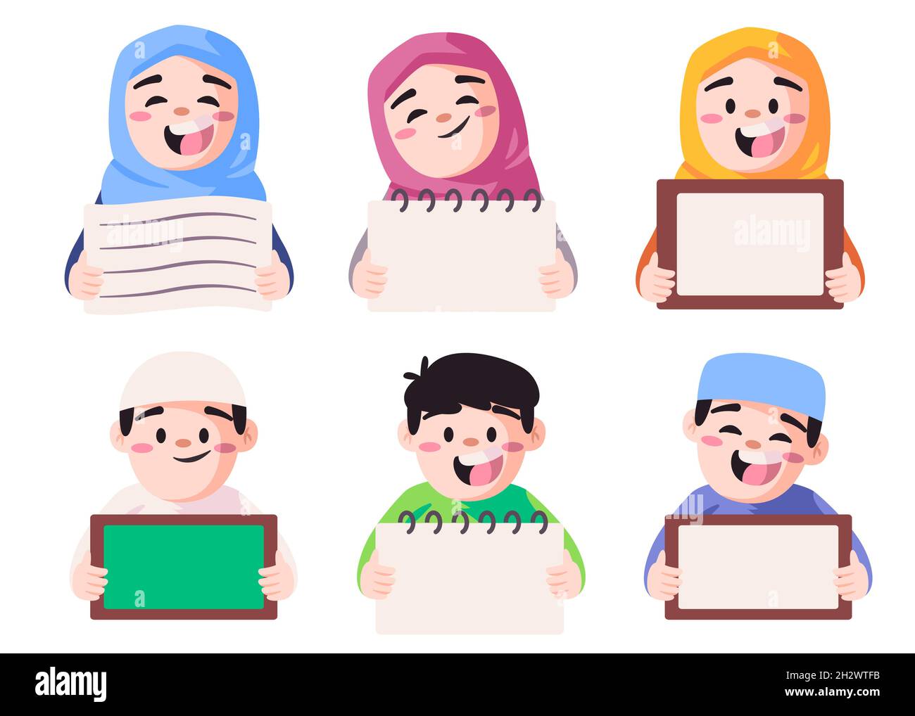 Muslim boys classroom Stock Vector Images - Alamy
