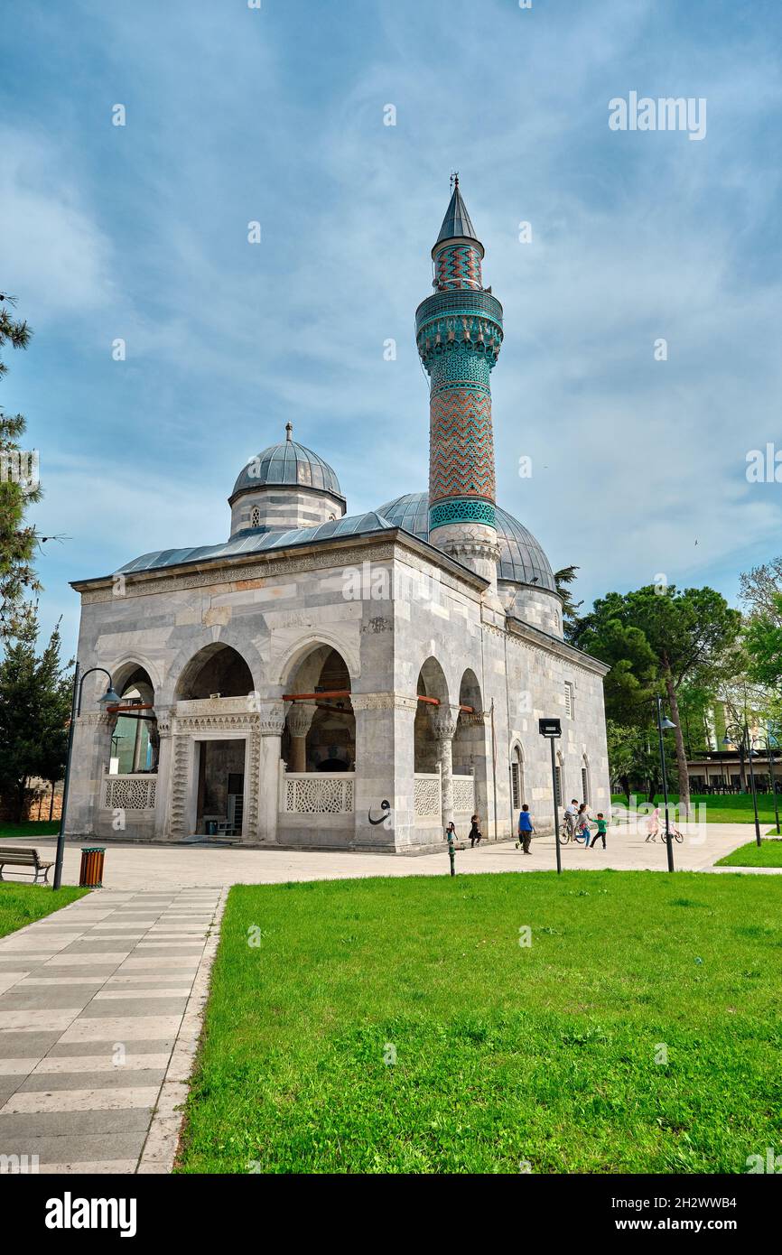 Green mosque (yesil camii) in Nicaea (iznik) sunny day Stock Photo - Alamy