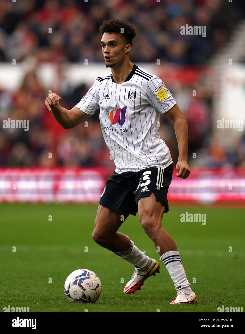 Fulham's Antonee Robinson during the Sky Bet Championship match at the ...