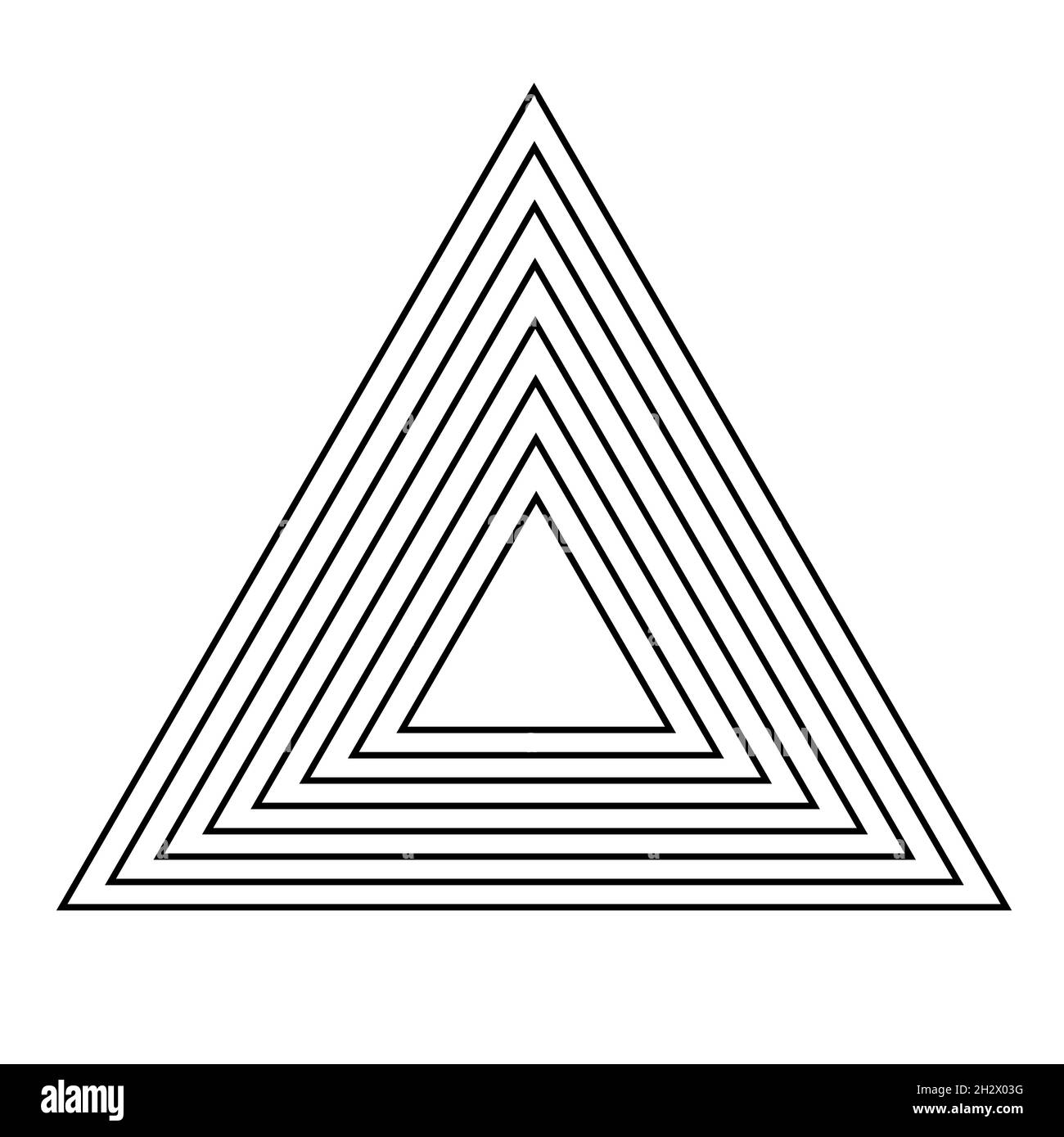 Few triangle Black and White Stock Photos & Images - Alamy