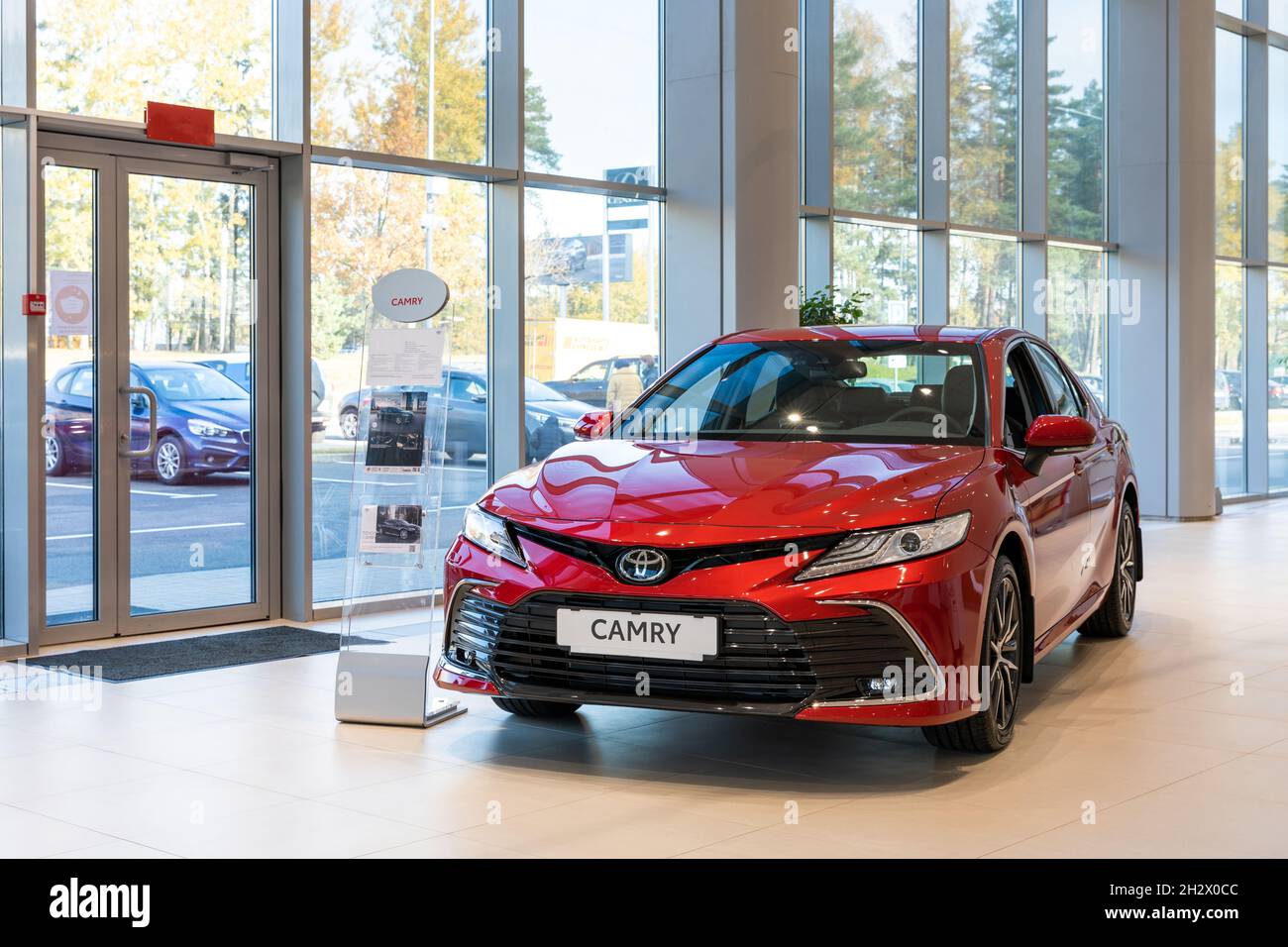 Toyota camry red hi-res stock photography and images - Alamy