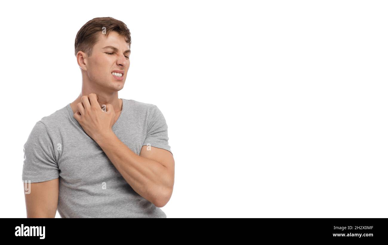 Psoriasis and neck Cut Out Stock Images & Pictures - Alamy